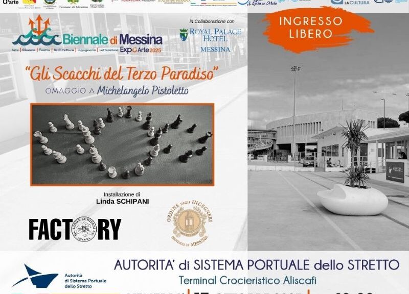 Venerdì 17 ottobre nel nuovo Terminal Aliscafi di Messina, “Gli Scacchi ...